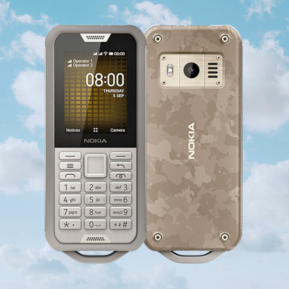 Nokia 800 Tough | Rugged 4G Feature Phone – Y2KPHONES