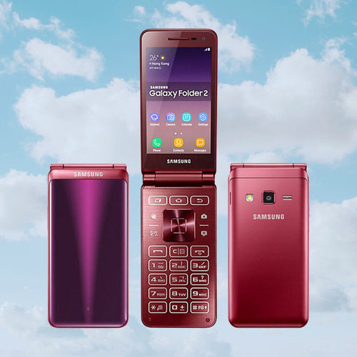 Samsung Galaxy Folder 2 G1650 | Viral Android Flip Phone & Smartphone ...