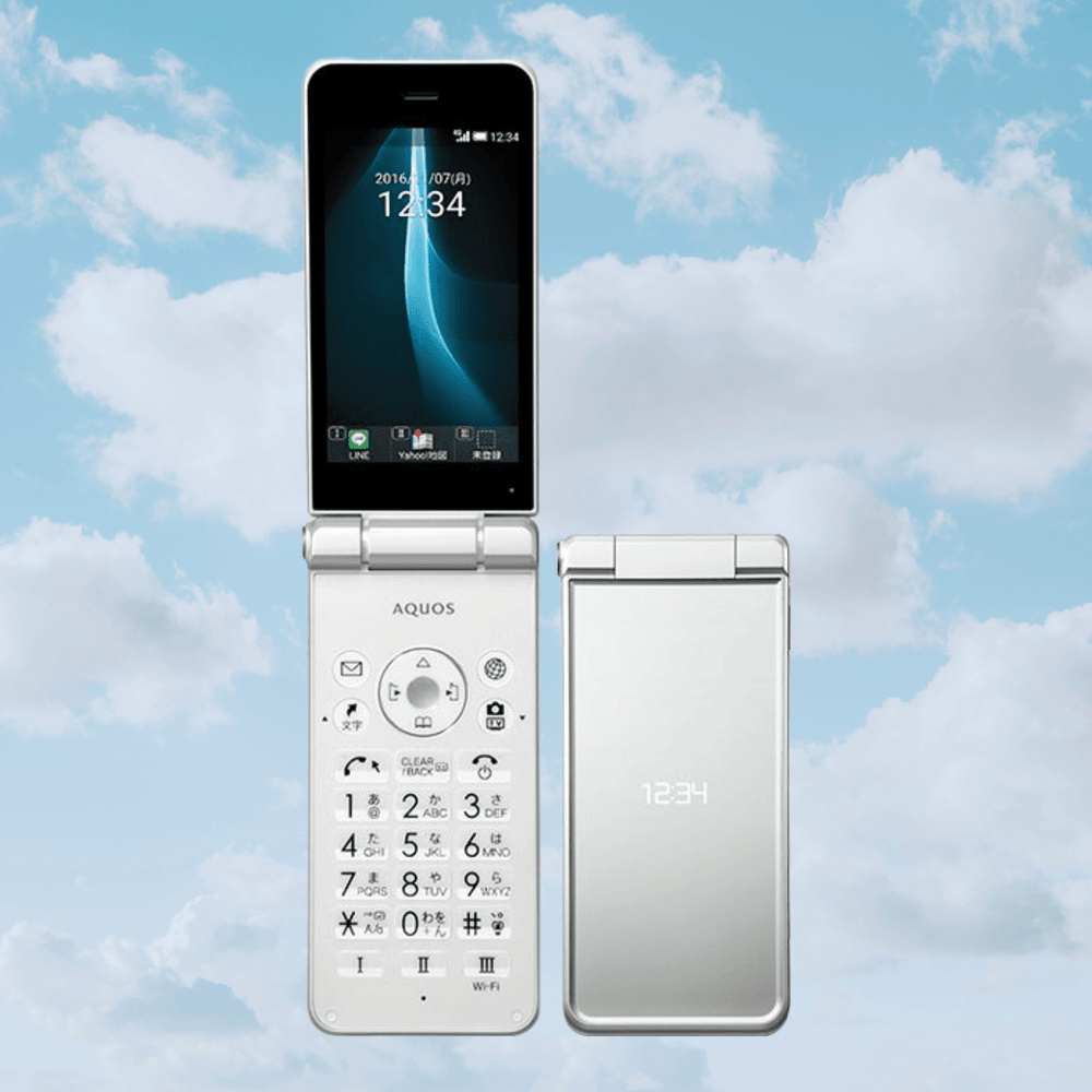 Sharp Aquos Keitai 601SH | Japanese Keitai Flip Phone – Y2KPHONES